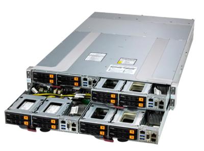 China Supermicro Server Hot Pluggable 2U Blade Hpc Mec Cloud Gaming for sale
