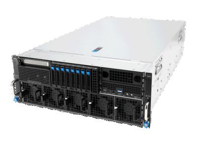 China ESC8000-E12 4U ASUS Server 32x DDR5 DIMMs 8xDual Slot GPUs Custom for sale