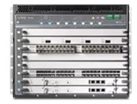 China Juniper Network Equipment with compact 8 RU chassis supporting up to 360 10GbE ports and 18 400GbE ports for dense network deployments for sale