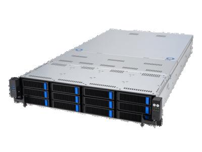 China ASUS RS720-E11-RS12U 2U Server: Supports 2x 4th/5th Gen Intel Xeon Scalable CPUs, 32x DDR5 DIMMs (Up to 8TB at 5600MHz), 12x Hot-Swap NVMe Drive Bays, 9x PCIe 5.0 Slots, OCP 3.0, and 4x Dual-Slot GPUs for sale