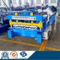 China Ibr820 Sheet Making Machine Color Steel Metal Roof Panel Sheeting Roll Forming Machine for sale