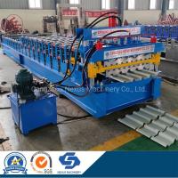 China PPGI /Aluzinc /Aluminum and Galvanized Coils Metal Double Deck Layer Two Profiles Ibr Trapezoidal Step Tile Roof Sheets Roll Forming Machines for sale