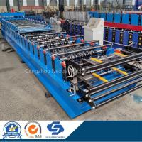 China PPGI /Aluzinc /Aluminum and Galvanized Coils Metal Double Deck Layer Two Profiles Ibr Trapezoidal Step Tile Roof Sheets Roll Forming Machines for sale