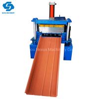 China Standing Seam Metal Roof Panel Roll Forming Machine for sale