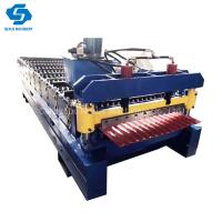 China Color Steel Corrugated Roofing Sheets Making Machine for Iron Sheets for sale