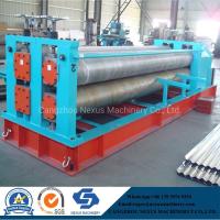 China 0.12/0.14mm/0.18mm Thin Thickness Barrel Type Corrugated Roof Roll Forming Machine for sale