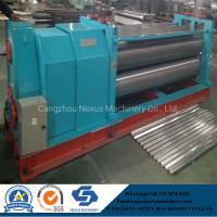 China 0.12/0.14mm/0.18mm Thin Thickness Barrel Type Corrugated Roof Roll Forming Machine for sale