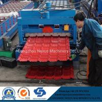 China Capillary Groove Ensures Leak-Proof Roof Ribs Sheet Roll Forming Machine for sale