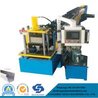 China K-Style Gutter Roll Forming Machine Metal Rain Ogee Gutter Making Machine for sale