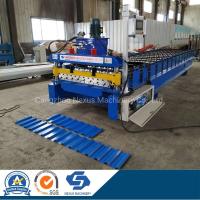 China Fluteline Sheet Rainlock Panel Roll Forming Machine Multiple Ribs Roof Making Machine for sale
