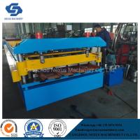 China Box Profile Sheet Roll Forming Machine Steel Roof Cladding Wall Panel Making Machinery for sale