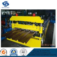 China Box Profile Sheet Roll Forming Machine Steel Roof Cladding Wall Panel Making Machinery for sale