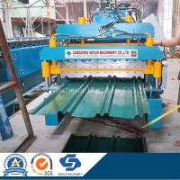 China Twin-Rib Sheet Orientile Roof Roll Forming Machine Double Layer Tilespan Machinery for sale