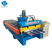 China Premium High Rib Roof Sheet Roll Forming Machine Metal Ecohirib Roofing Machinery for sale