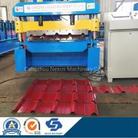 China Premium High Rib Roof Sheet Roll Forming Machine Metal Ecohirib Roofing Machinery for sale