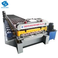 China Steel Cladding Roofing Sheet Forming Machine Metal Wall Panel Roll Former for sale