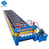 China Tufdek Sheet Roll Forming Machine Ibr Roof Sheeting Formed Machinery for South Africa for sale