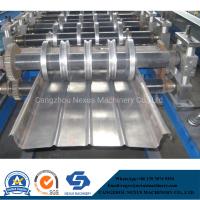 China Saflock Clip 410 Roof Sheet Roll Forming Machine Standing Seam Sheet Machine for sale