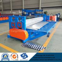 China Drum Barrel Corrugated Machine for 0.12mm Thick Roof Sheet Steel Corruagator Making Machinery for sale