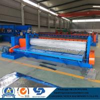 China Drum Barrel Corrugated Machine for 0.12mm Thick Roof Sheet Steel Corruagator Making Machinery for sale