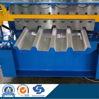 China Ibr Chromadek Sheet Roll Forming Machine Qtile Roof Cranking Production Line for sale