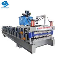 China Nexus Super High Ribs Roll Forming Machinery Wall Clip Roof Sheet Making Machine for sale
