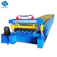 China Color Steel Chromadek Ibr Roof Sheets Machine Metal Roofing Sheet Roll Forming Machinery to South Africa 10% off for sale