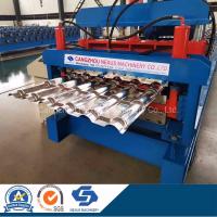 China Cangzhou Nexus Double Layer Roof Tile Sheet Roll Forming Machine for Tanzania Market for sale