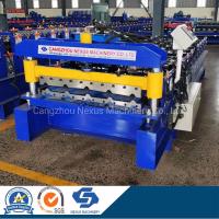 China Tr40 Steel Roofing Panel Making Machine Roof Sheet Roll Forming Machine Export to Peru for sale
