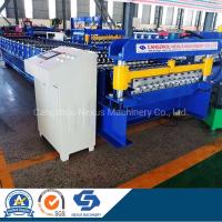 China 836 Iron Steel Corrugated Roof Sheet Roll Forming Machine with 1000mm Coil Width for sale