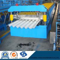 China 780 Big Wave Zinc Corrugated Roofing Sheet Roll Forming Equipment for sale