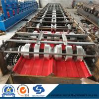 China Hidden Type Roof Sheet Roll Forming Machine with Manual Decoiler for sale