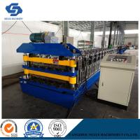 China Double Layer Cold Roll Forming Machine Pass Ce and ISO Automatic Control for sale