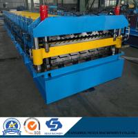 China Double Layer Roof Forming Machine/Dual Layer Metal Roofing Tile Making Machine for sale