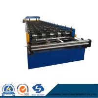 China Prepainted Galvanized Steel Building Machine for Making Color Steel Roof Sheet Metal Glazed Roofing Tile for sale