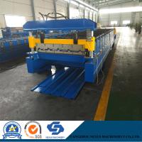 China Prepainted Galvanized Steel Building Machine for Making Color Steel Roof Sheet Metal Glazed Roofing Tile for sale