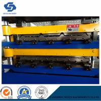 China 2019 New Style Metal Galvanized Dual Level or Double Layer Roofing Sheet Roll Forming Machine for sale