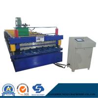 China Trapezoidal Profile Galvanized Steel Roof Panel Roll Forming Machine China Manufacturer for sale