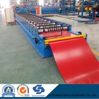 China Galvanized Sheet Metal Roofing Used Steel Decking Floor Tile Making Machine Price for sale