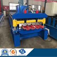 China South Africa Ibr 686 Roofing Sheet Roll Forming Machine with Full Hard Plate for Zimbabwe for sale