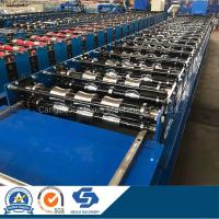 China South Africa Ibr 686 Roofing Sheet Roll Forming Machine with Full Hard Plate for Zimbabwe for sale