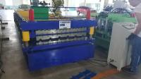 China Corrugated Trapezoidal Pattern Cold Bending Machine Roofing Metal Roof Tile Roll Forming Machine for sale
