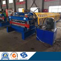 China Double Roofing Metal Sheet Roll Forming Machine Machineries of China Supplier for sale