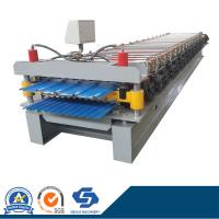 China Double Roofing Metal Sheet Roll Forming Machine Machineries of China Supplier for sale