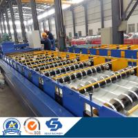 China G550 MPa Plate Run 850 Roofing Sheet Roll Forming Machine with Wuxi Quality for sale