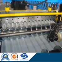 China Color Steel Corrugated Plate Metal Roofing Roll Forming Machine for Price for sale