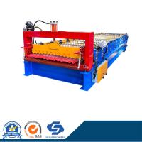 China Xiamen Color Matel Tile Corrugated Iron Steel Roof Sheet Roll Forming Machine for sale