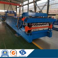 China 2 in 1 Double Layer Steel Roof Sheet Roll Forming Machine Made for Nigeria Market for sale