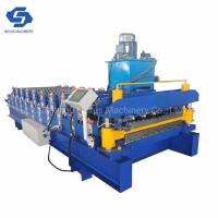 China Corrugated Tile Building Material Galvanized Steel Sheet Roof Roll Forming Machine with Factory Price for sale