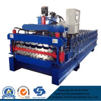 China Double Layer Glazed Tile&Trapezoid Sheet Roll Forming Machine for sale